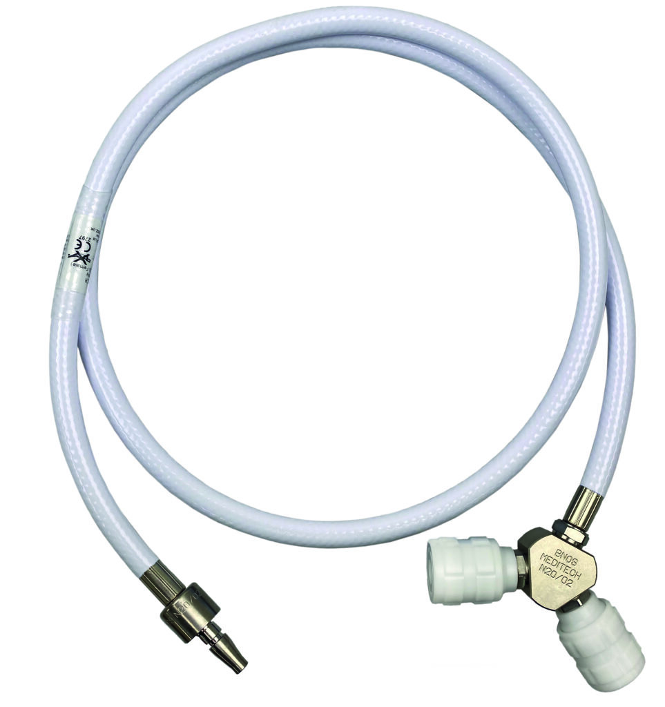BS Probe, Twin Schrader Bar Adaptor, With Hose Assembly