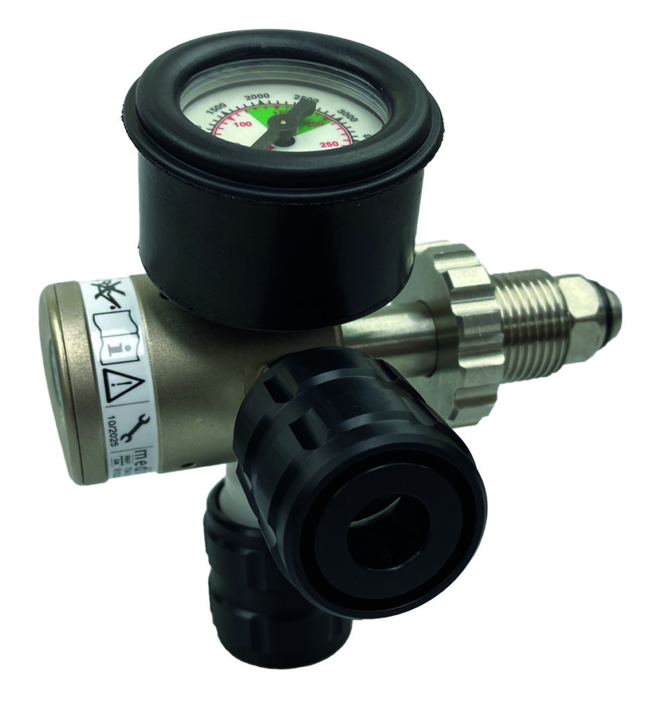 Bullnose Regulator with 2 x BS Schrader | Meditech