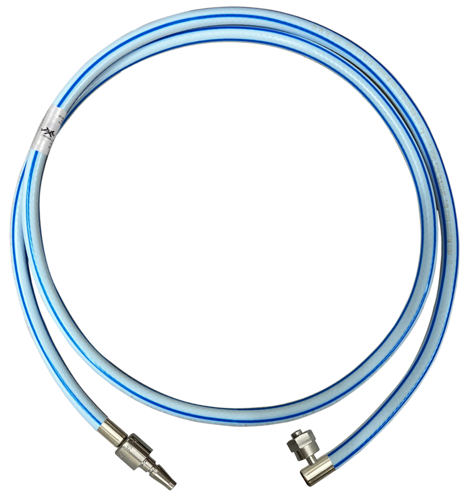 BS Probe - Nist Probe & Nut (90°) Hose Assembly (3M) - Meditech